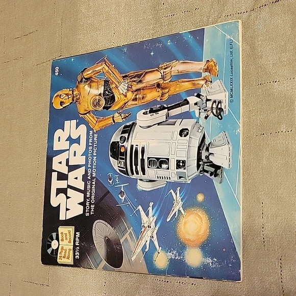 Media | Vintage Star Wars Record And Storybook | Poshmark